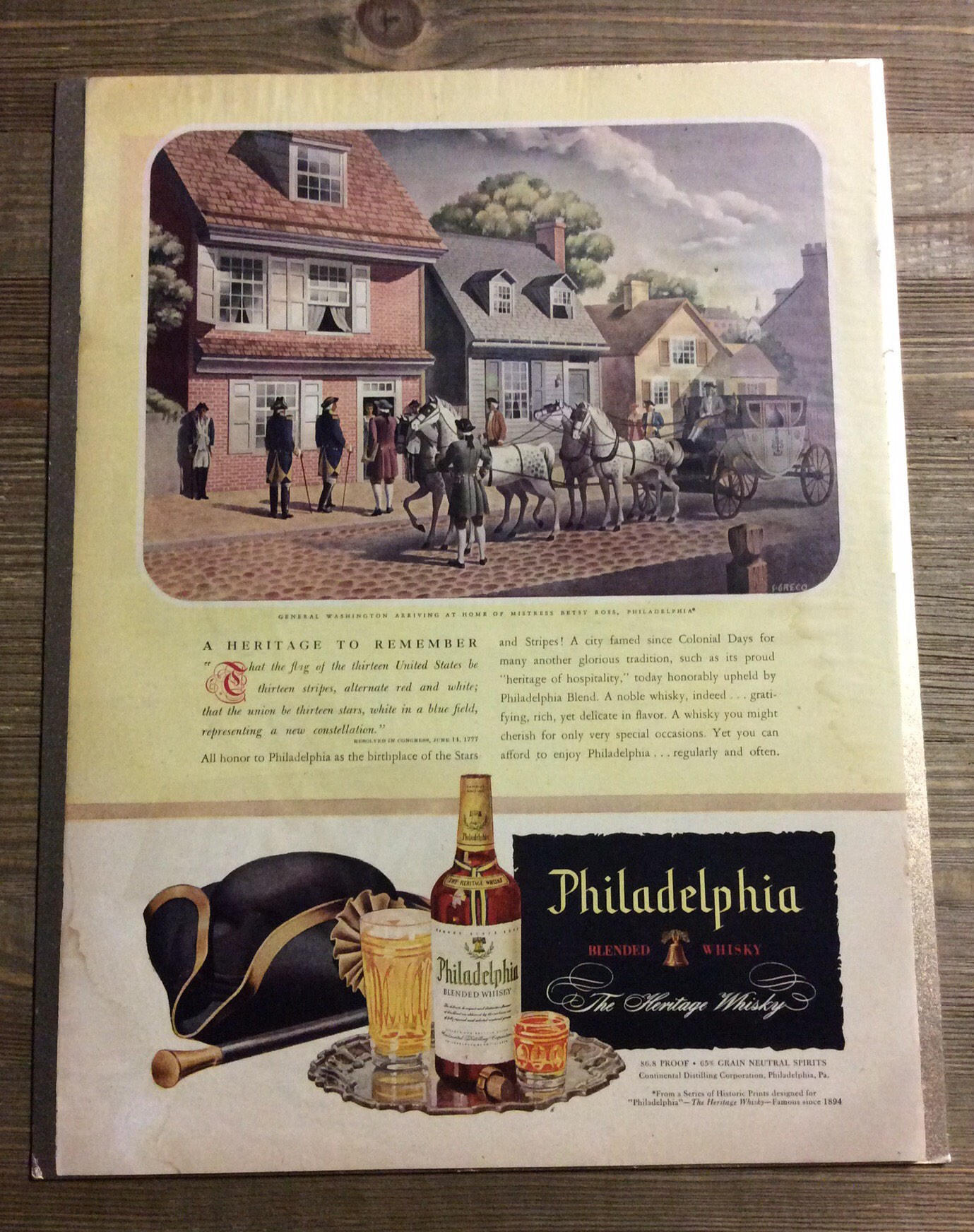 Whisky Ad - Whiskey - Philadelphia Whisky - Paper Ephemera - Vintage ...