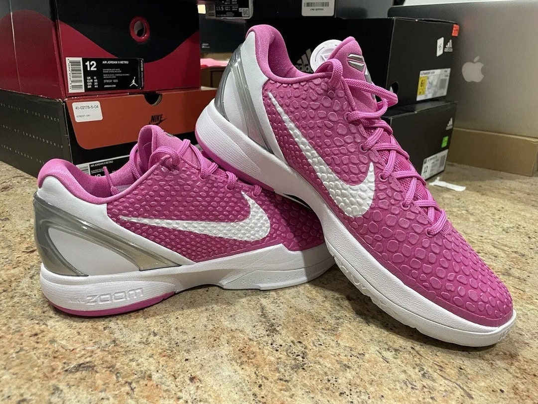 Kobe 6 Protro think Pink Pinkfire/metallic Silver-white Sneakers for ...
