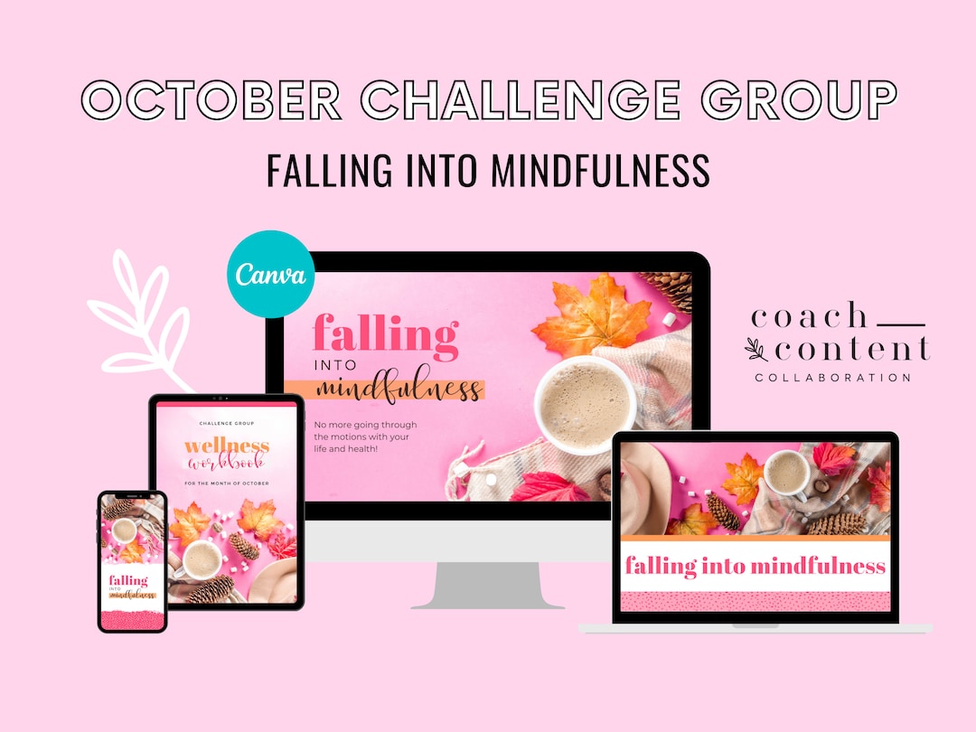 October 2023 Challenge, Falling Into Mindfulness Group Content, Oct ...