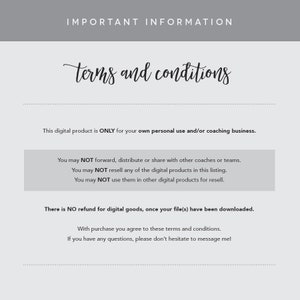 Coach Power Hour Tracking Sheet - Coach Action Hour Sheet - Track Your ...