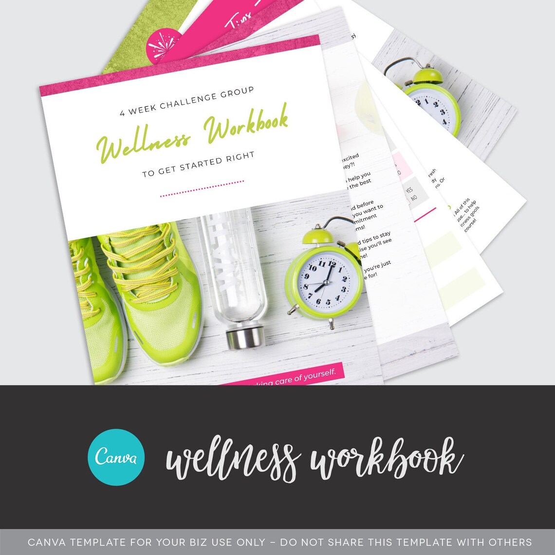 CANVA - Challenger Wellness Workbook - 4 Week New Challenger Workbook ...