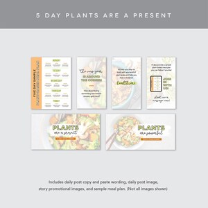 5 Day Plants Are a Present, Plant-based Diet Week, Nutrition Challenge ...