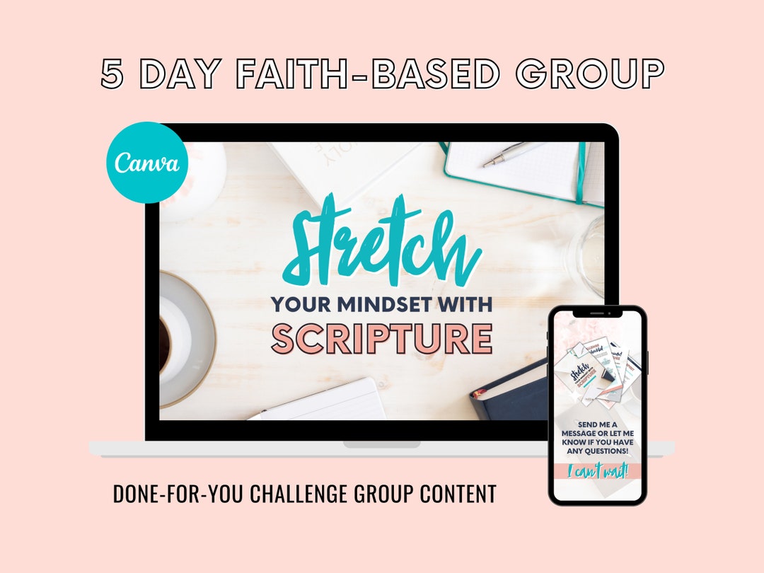 5 Day Stretch Your Mindset With Scripture, Bible Verse of the Day ...