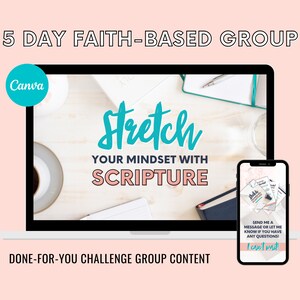 5 Day Stretch Your Mindset With Scripture, Bible Verse of the Day ...