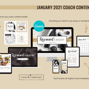 January 2021 Challenge Recommit & Never Quit Fit Club New Year ...