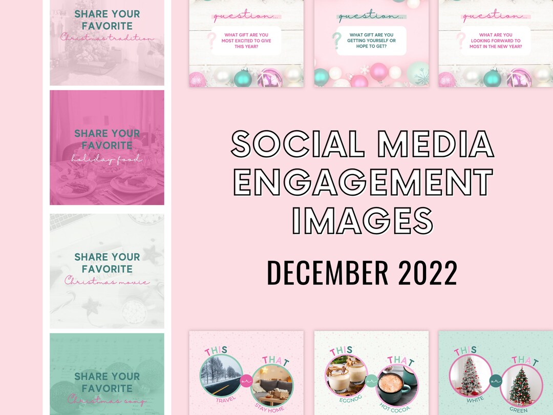 December Engagement Images, Dec 2022 Images, Engagement Questions ...