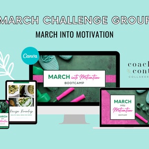 March 2021 Challenge, March Into Motivation Challenge Group, Motivation ...