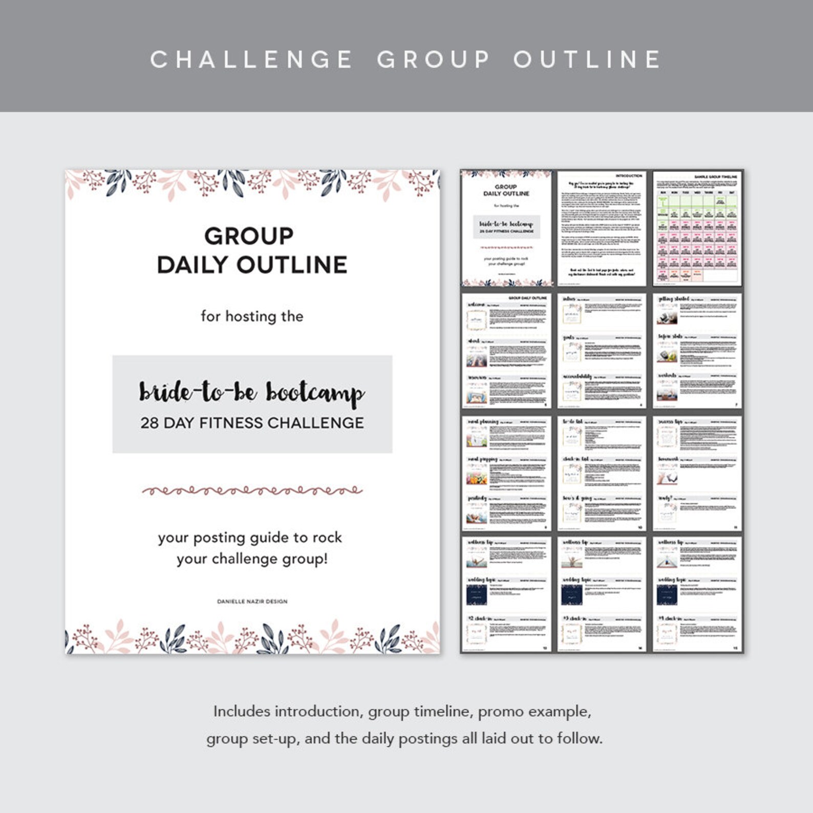 Coach Group Bundle : 28 Day Bride Bootcamp - Bridal Workout Challenge ...