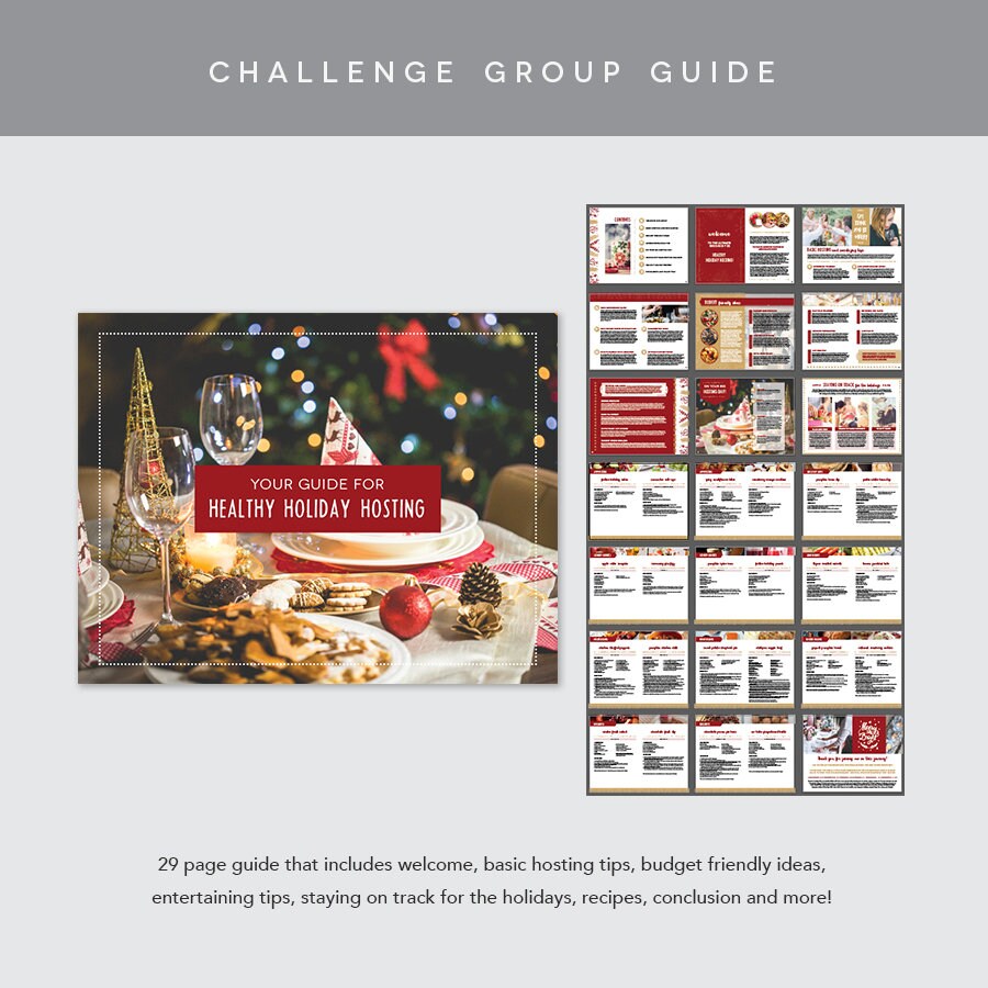 Coach Group Bundle : 5 Day for Healthy Holiday Hosting | Etsy