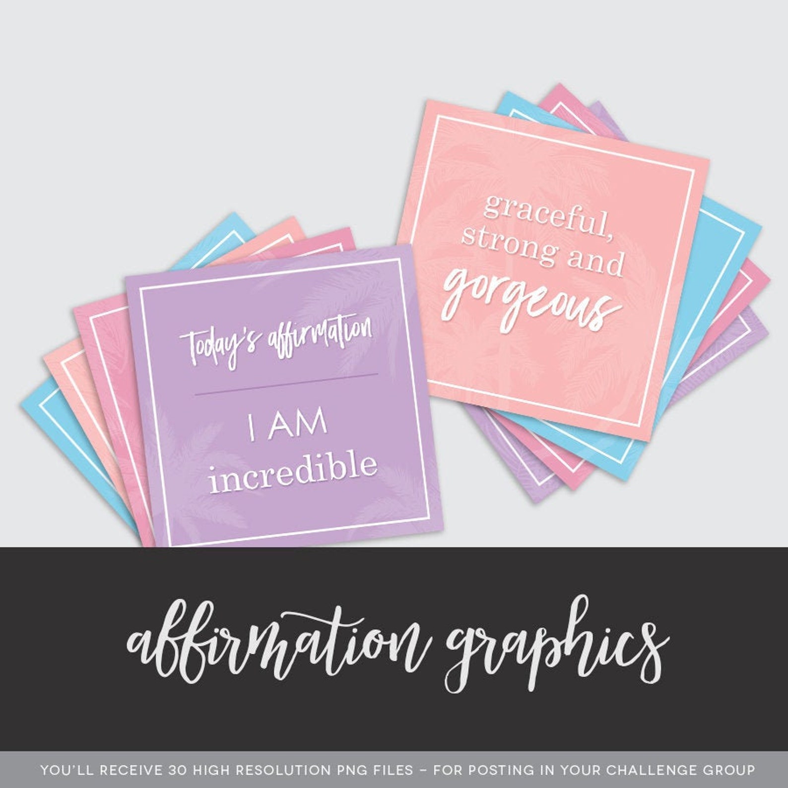 Affirmation Graphics - I AM Affirmations - Barre - Barre Workout ...