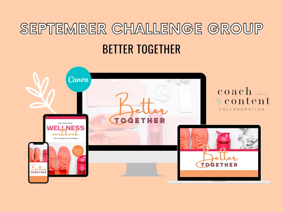September Challenge 2021, Better Together Challenge Group, September ...