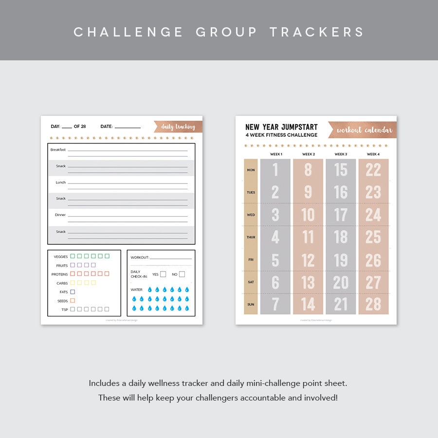 Coach Group Bundle : 28 Day New Year Jumpstart Challenge - New Year ...