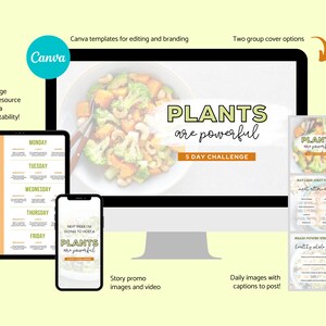 5 Day Plants Are a Present, Plant-based Diet Week, Nutrition Challenge ...