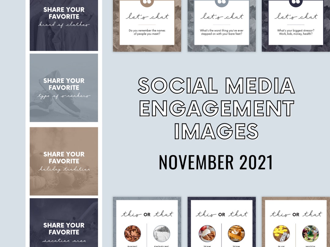 November 2021 Engagement Images Fall Engagement Questions - Etsy
