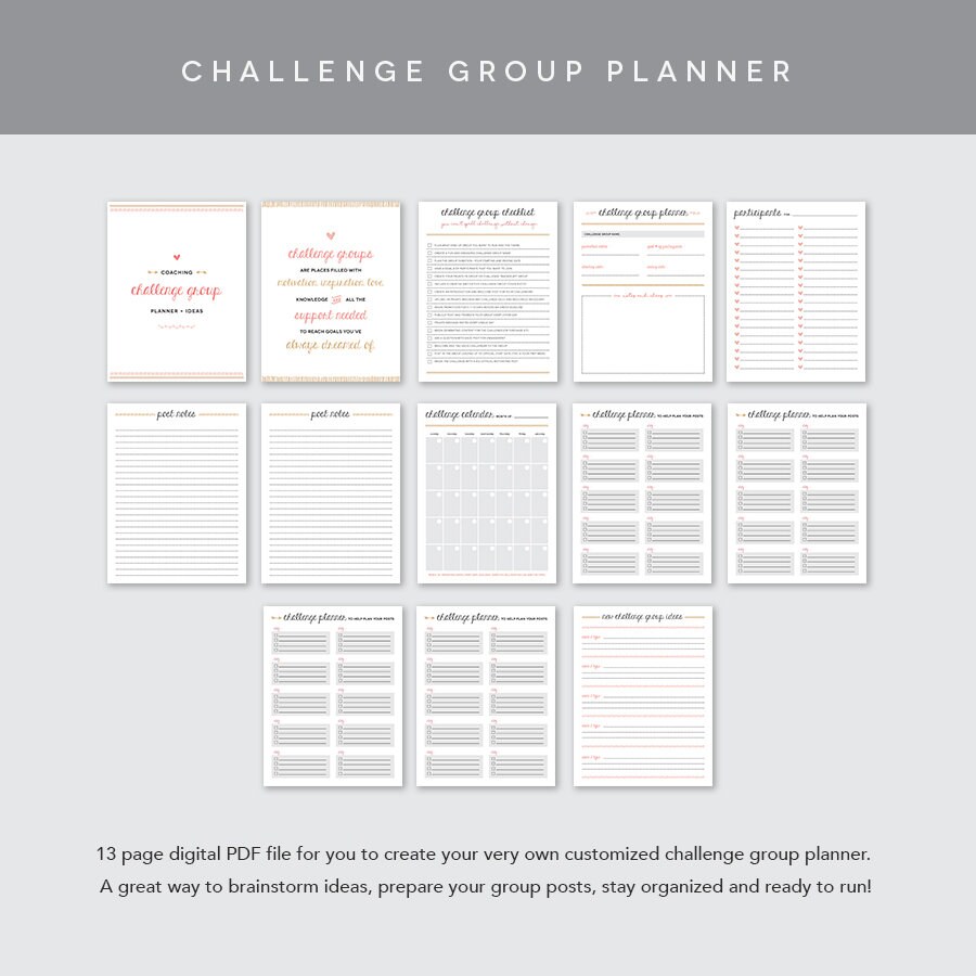 Coach Power Hour Planner - Coach Action Hour Tracker - Action Hour ...