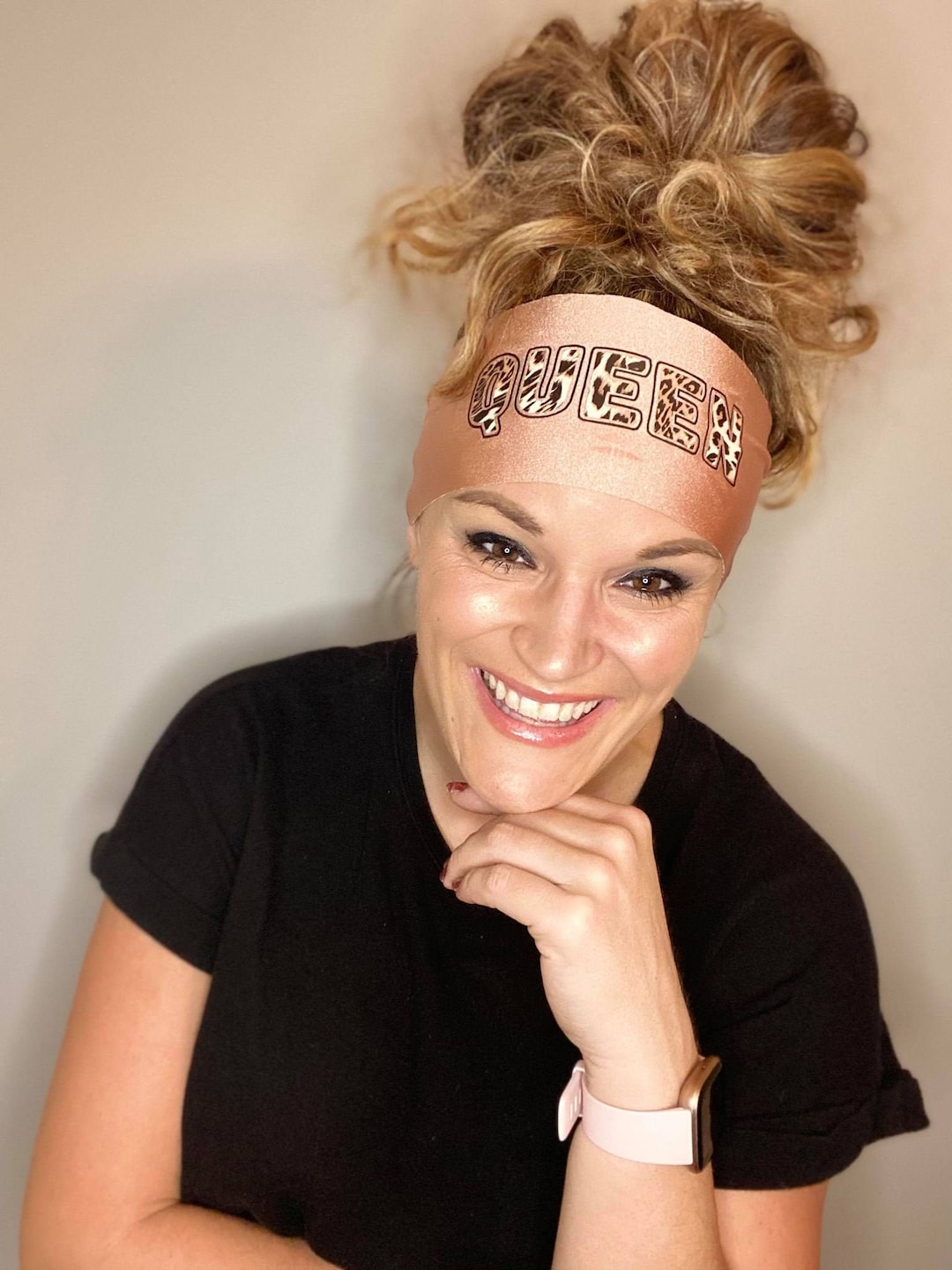 QUEEN Headband QUEEN Sweatband Fitness Headband QUEEN - Etsy