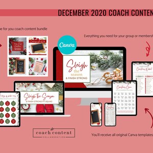 December 2020 Challenge, Sleigh the Season & Finish Strong, Holiday ...