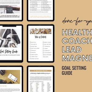 Goal Setting Guide, Goal Setting Workbook, Goal Getter Guide, Goals ...