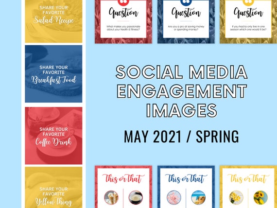 May Engagement Images May Images May Engagement Questions - Etsy