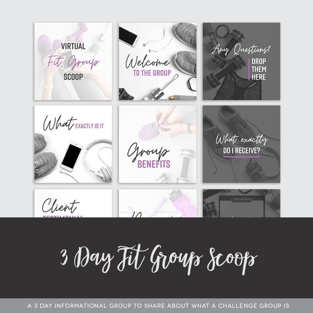 Coach Group Bundle : 3 Day Fit Group Scoop - What is a Challenge Group ...