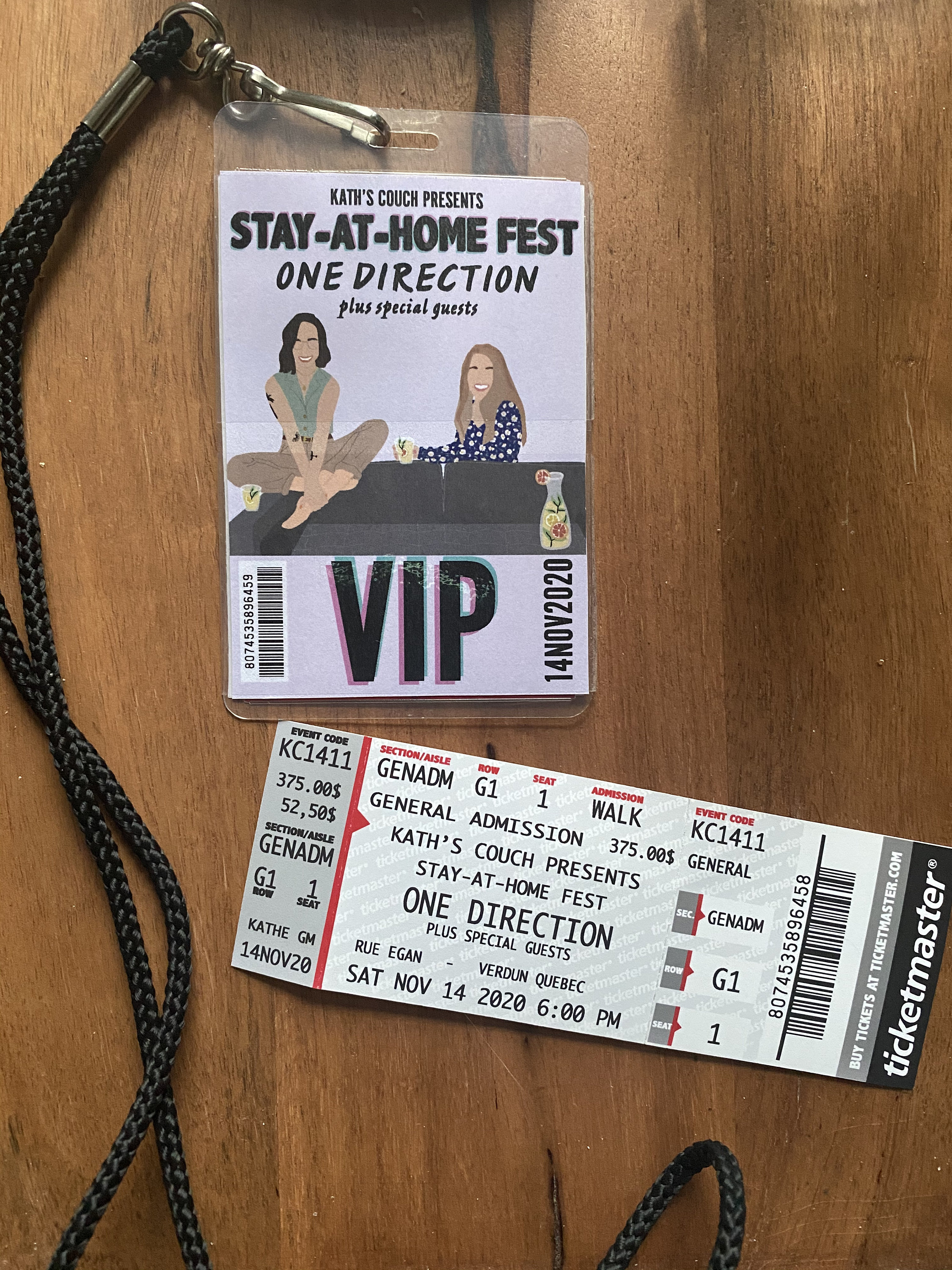 One Direction Vip Concert Tickets