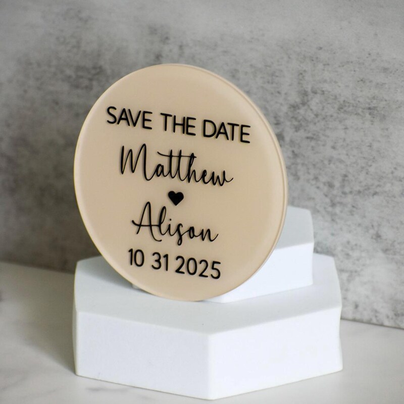 Save the Date Magnet - Etsy