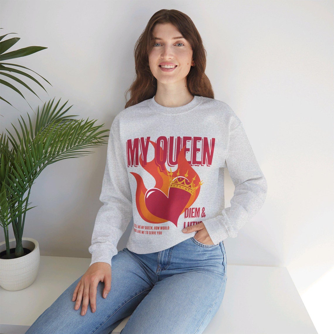 Licensed My Queen Sweatshirt, Spark of the Everflame Diem Bellator ...