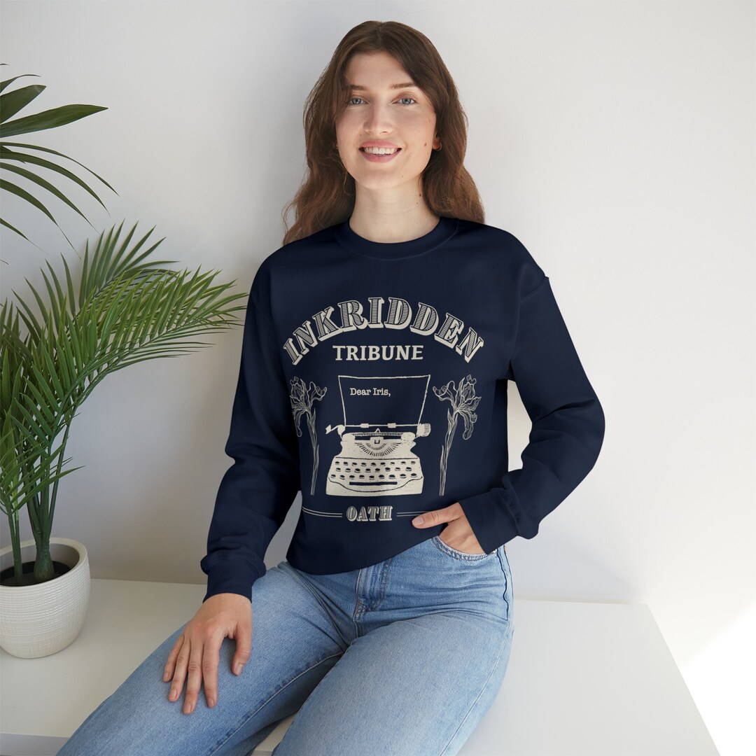 Divine Rivals Inkridden Tribune Sweatshirt, Oath Gazette Sweatshirt ...