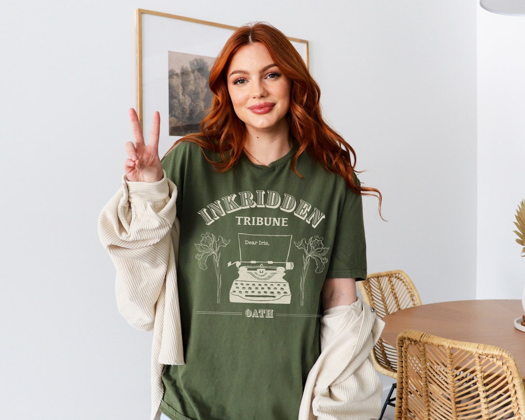 Divine Rivals Inkridden Tribune Tshirt, Oath Gazette Tshirt, Iris ...