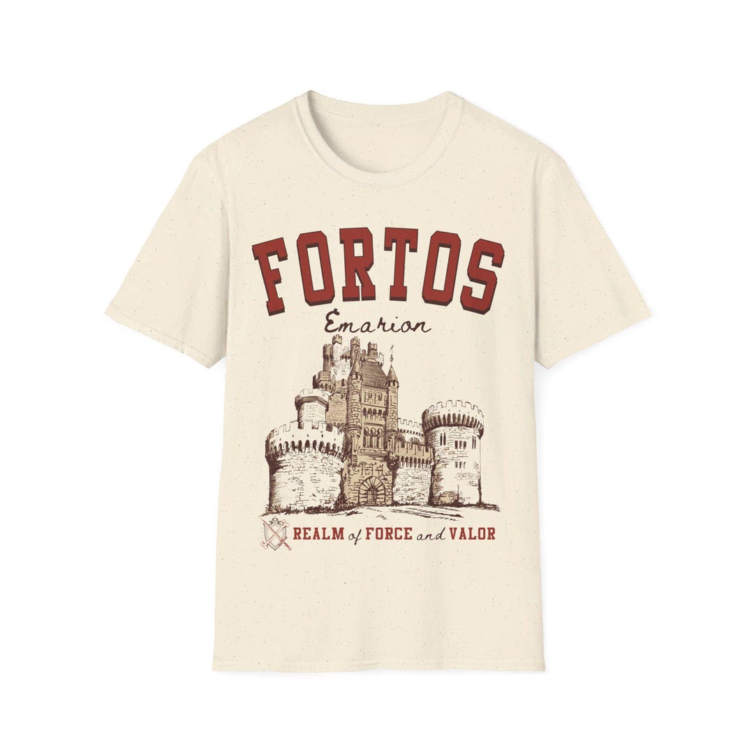 Licensed Fortos Shirt, Spark of the Everflame Diem Bellator, Luther ...