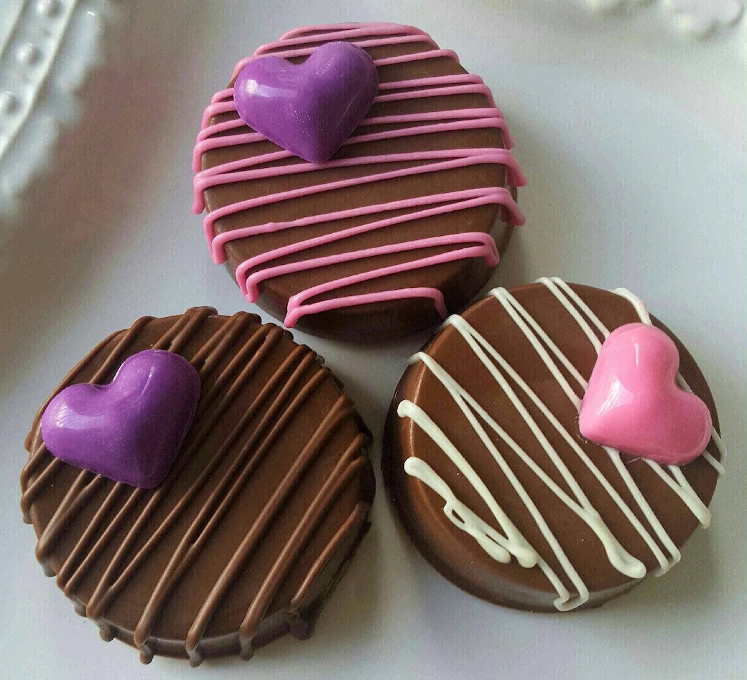 Gourmet Valentines Chocolate Covered Oreos Gift Boxed Galentines ...