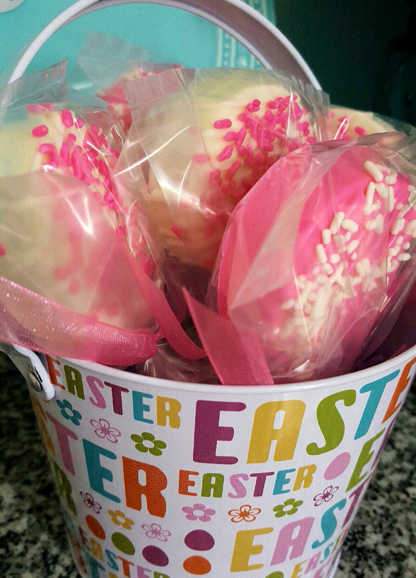 Gourmet Easter Baskets Pre Order White Chocolate Covered - Etsy