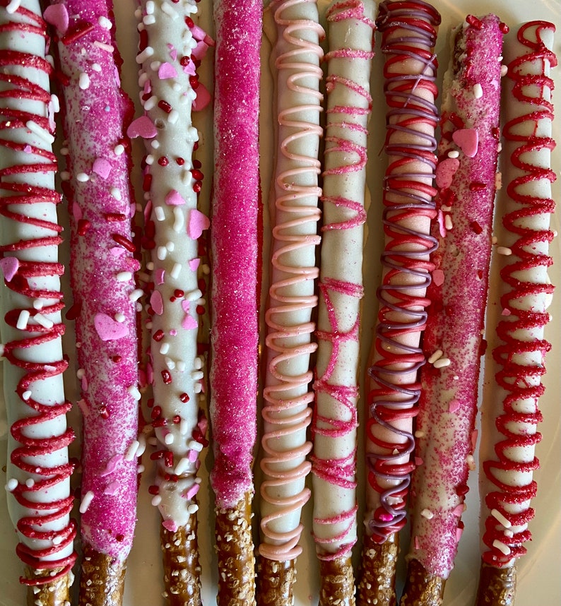 Gourmet Chocolate Covered Pretzels - Boxed Sets - Valentines or ...