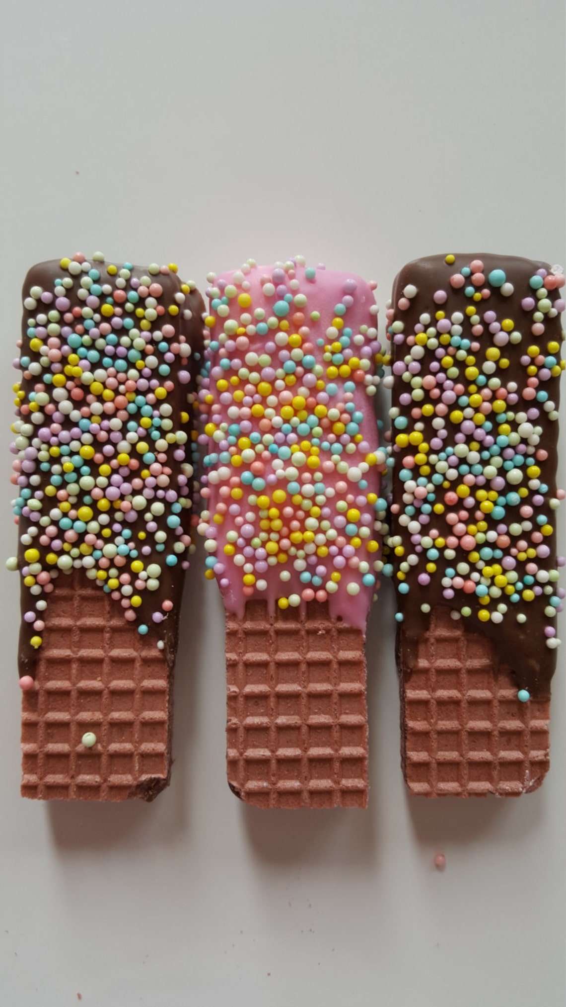 Gourmet Easter Box Chocolate Covered Wafer Sticks Decorated - Etsy