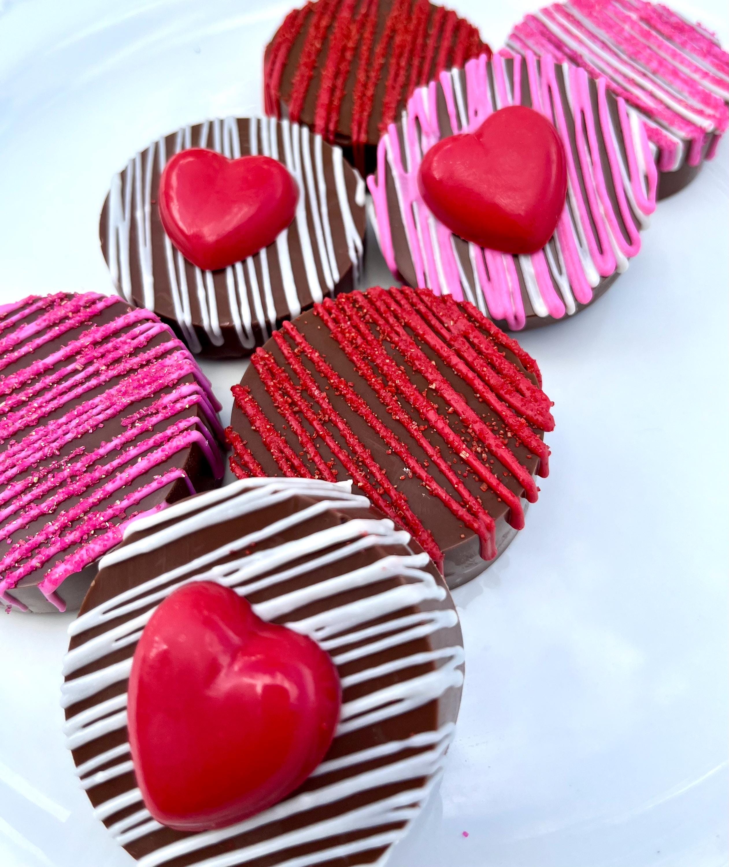 Gourmet Valentines Chocolate Covered Oreos Gift Boxed Galentines ...