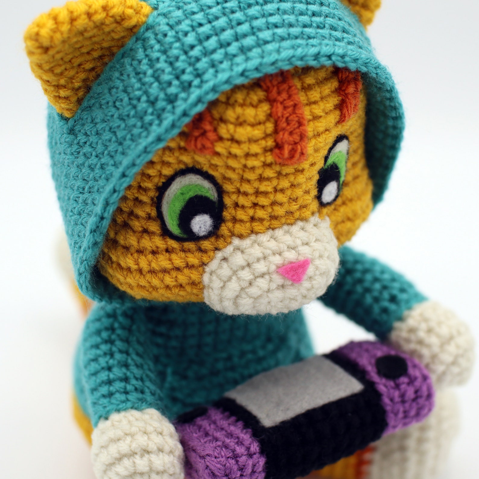Crochet Pattern: Gamer Kitty Amigurumi PDF File ENGLISH - Etsy