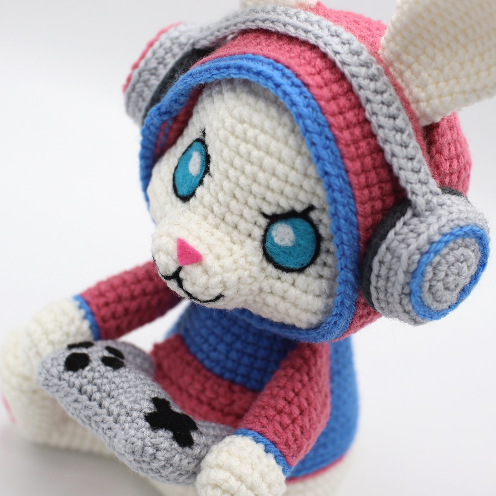 Crochet Pattern: Gamer Bunny Amigurumi PDF File [ENGLISH] - Etsy