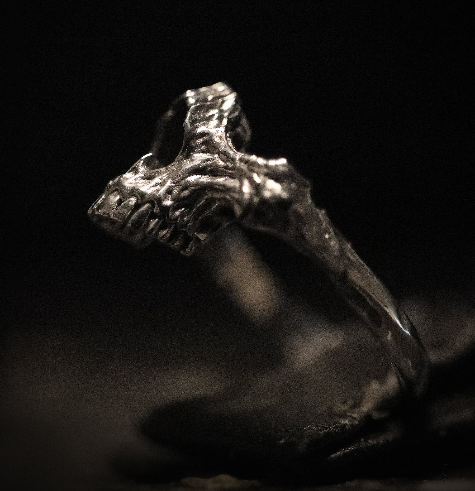 Upper Jaw Skullring - Etsy
