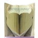 Heart Book Folding Pattern, Love Heart for Valentines Day, Easy 158 ...