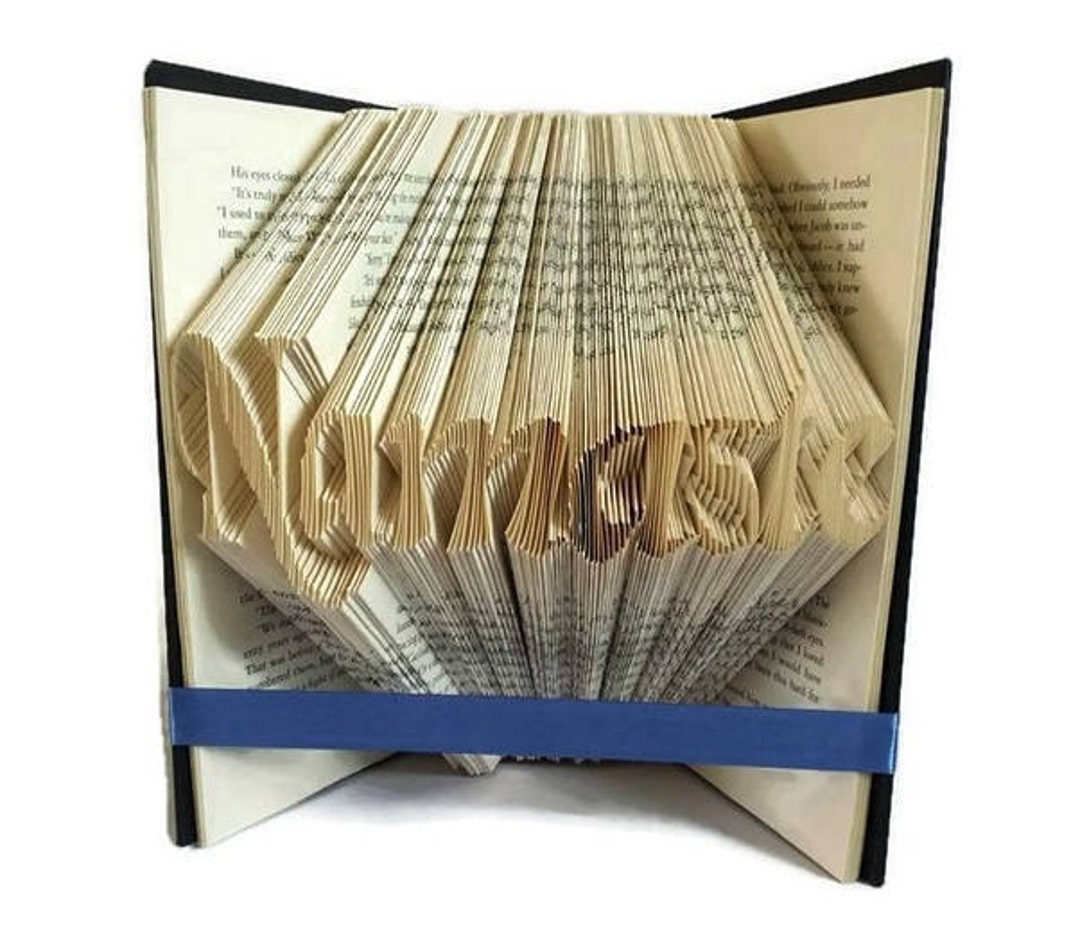 Namaste Book Folding Pattern. DIY Gift. Handmade Zen Gift. Create Your ...