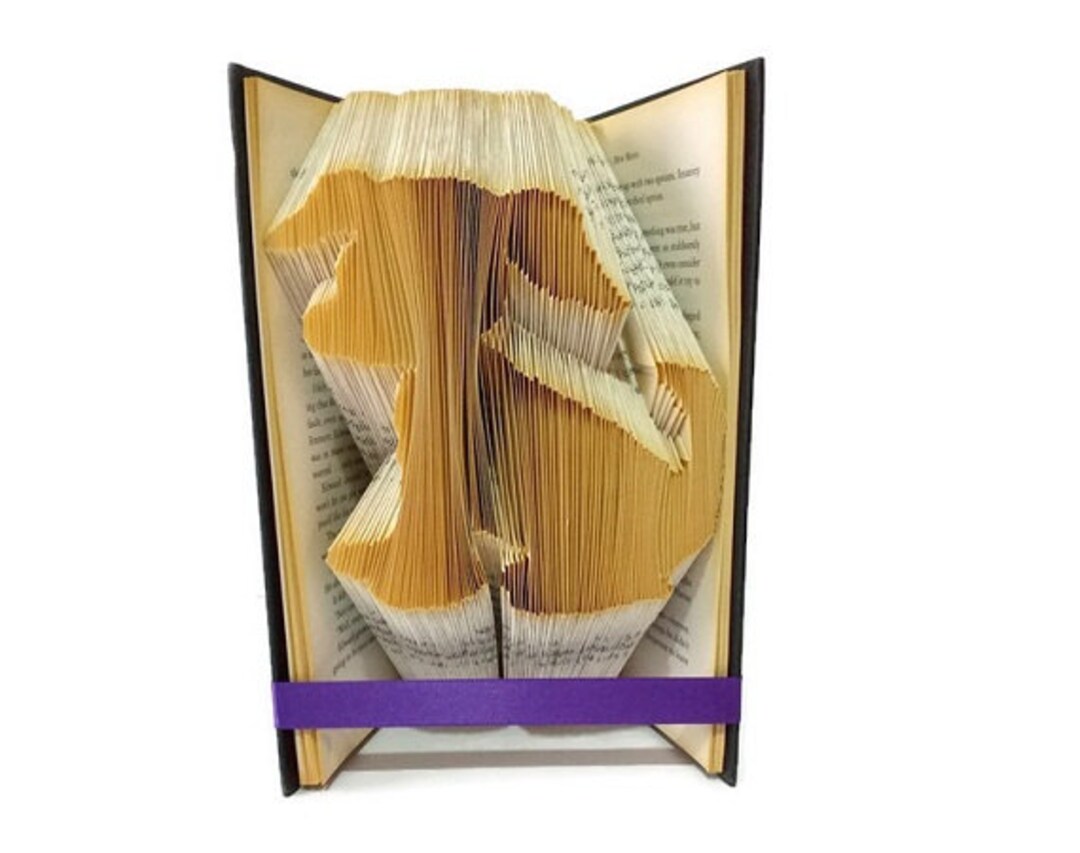 Puppy Dog Book Folding Pattern. DIY Dog Lover Gift. Puppy Dog Book ...