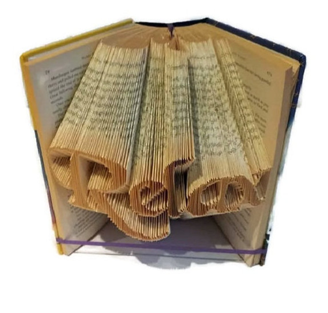 Relax Book Folding Pattern. DIY Gift. Handmade Zen Gift. - Etsy