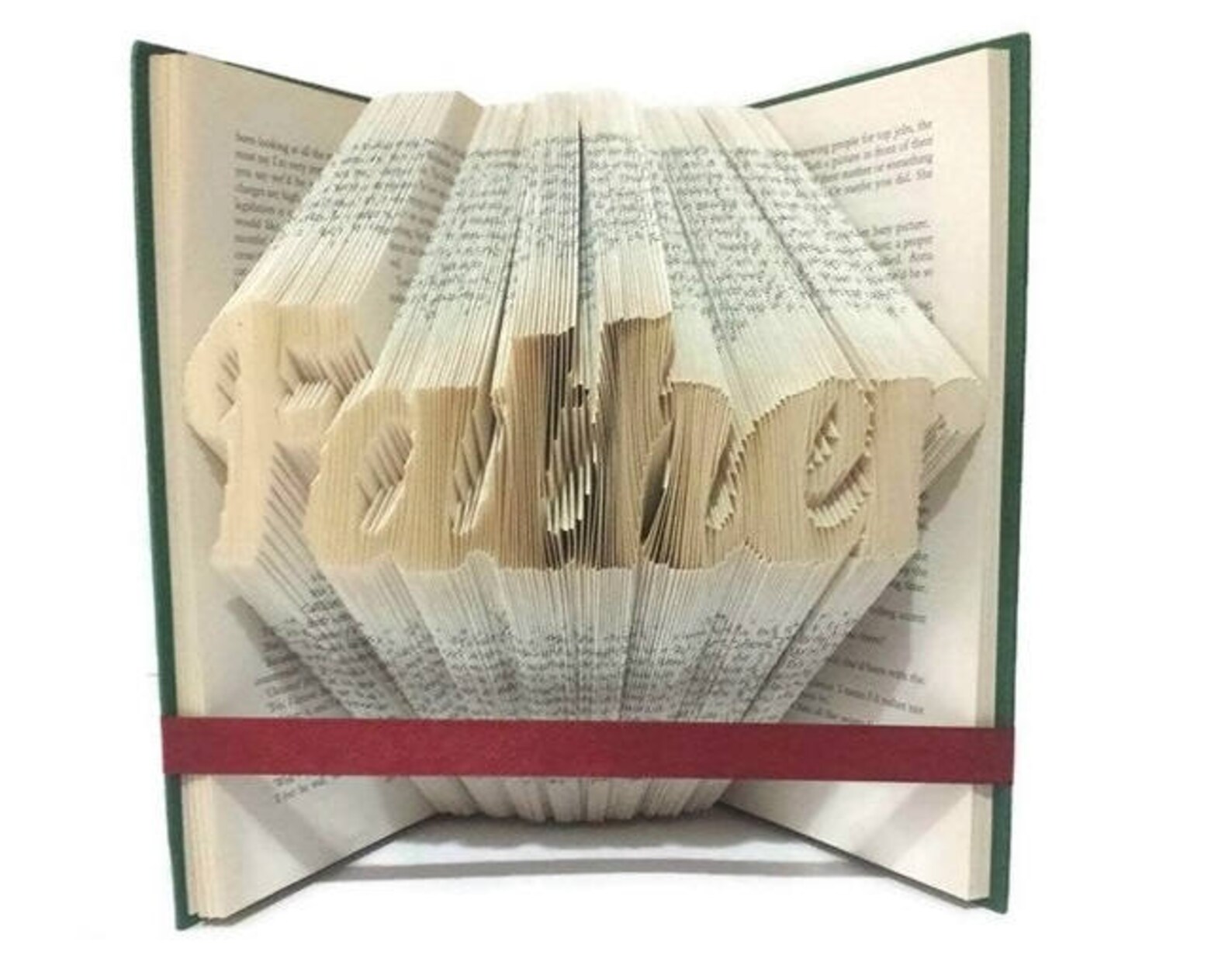 Father book folding pattern. Father's day gift for dad | Etsy