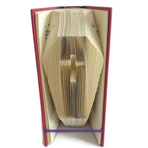 Vampire Coffin Book Folding Pattern. Halloween Coffin Decoration ...