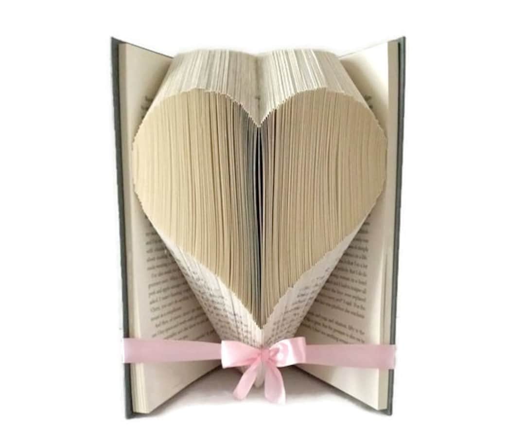 Heart Book Folding Pattern, Love Heart for Valentines Day, Easy 158 ...