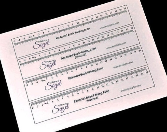 Printable Paper Rulers, 4 Extended Rulers to Easily Adjust the Position ...