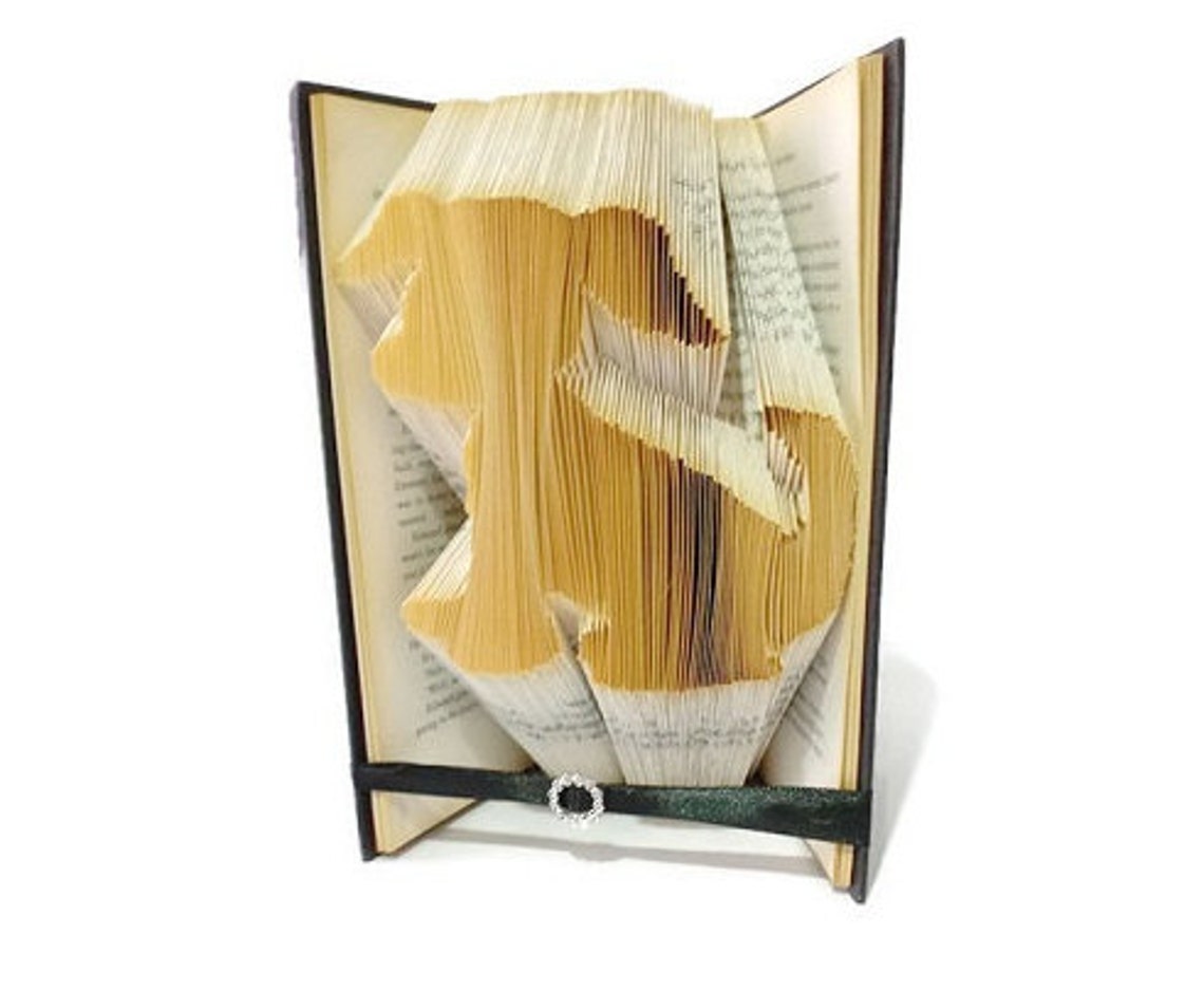 Puppy Dog Book Folding Pattern. DIY Dog Lover Gift. Puppy Dog - Etsy