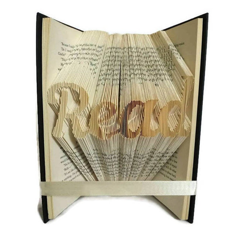Read Book Folding Pattern - Etsy