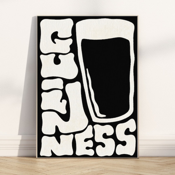 Guinness Print - Etsy UK