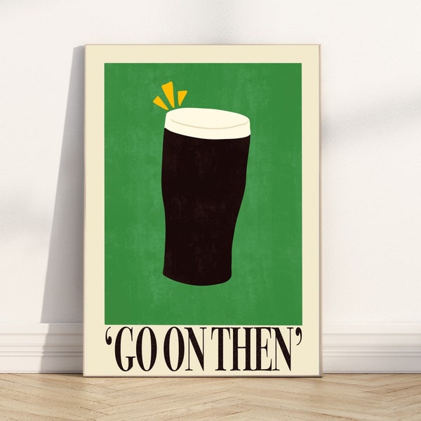 Guinness Print - Etsy UK